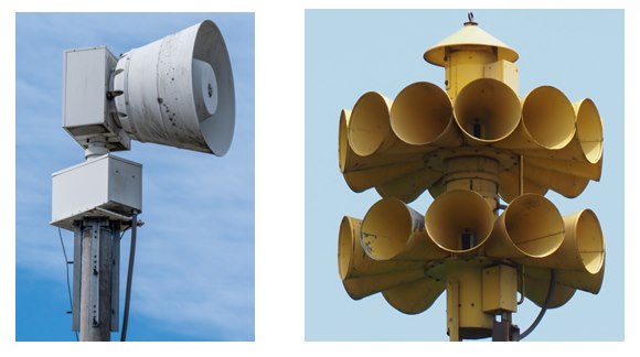 Outdoor Warning Sirens for Military, Campus, Facilities